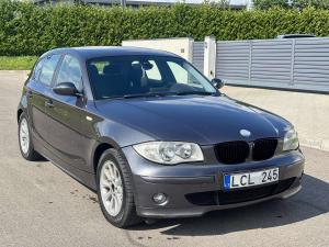 Grey BMW 120 2005 in Vilnius, with an engine capacity of 2.00 L and mileage of 390 thousand km for 3300 €, photo 8 on AUTOMOTO.COM.LV