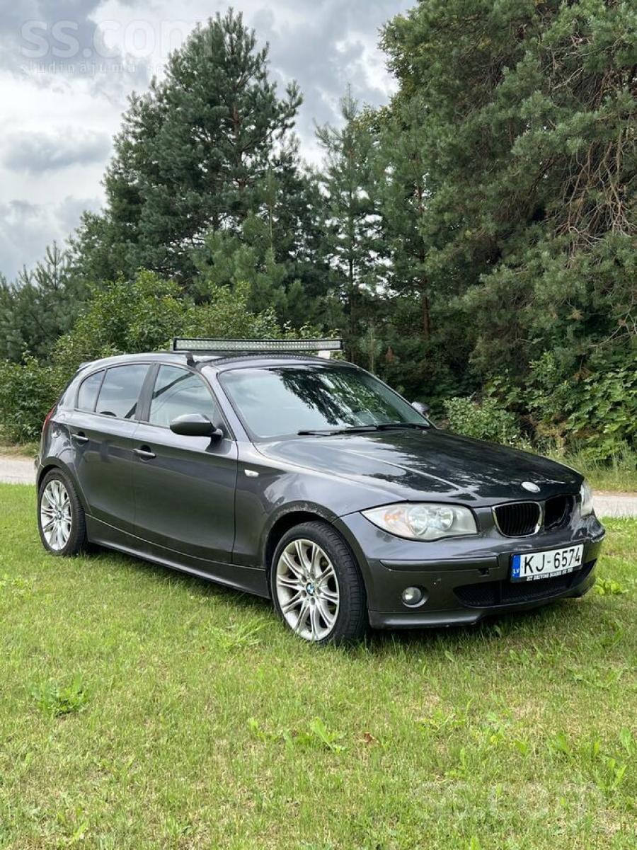 Grey BMW 120 2005 in Riga, with an engine capacity of 2.00 L and mileage of 312 thousand km for 1350 €, photo 3 on AUTOMOTO.COM.LV