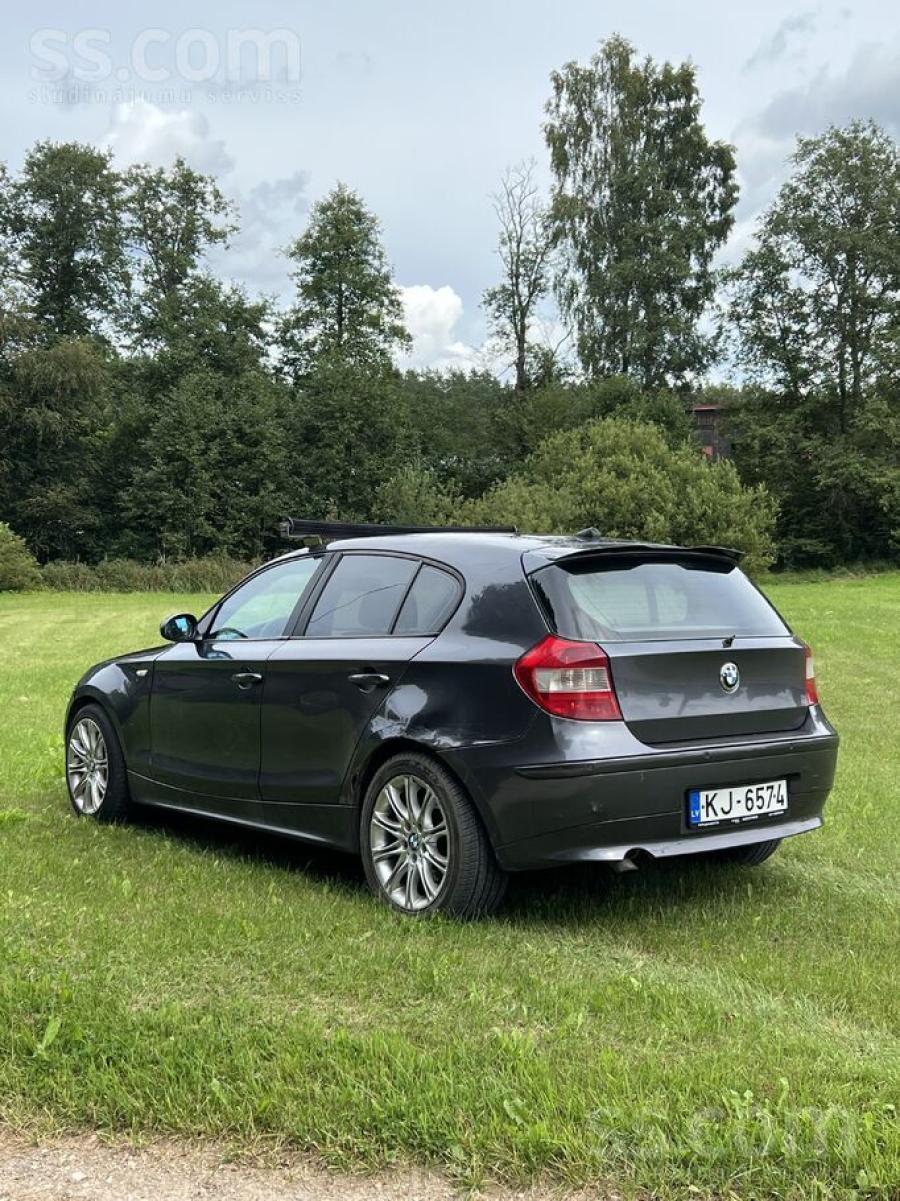 Grey BMW 120 2005 in Riga, with an engine capacity of 2.00 L and mileage of 312 thousand km for 1350 €, photo 5 on AUTOMOTO.COM.LV