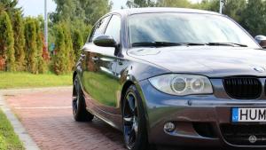 Pelēks BMW 120 2005 Viļņa, ar dzinēja tilpumu 2.00 L un nobraukumu 469 tūkst. km par 3600 €, foto 5 vietnē AUTOMOTO.COM.LV