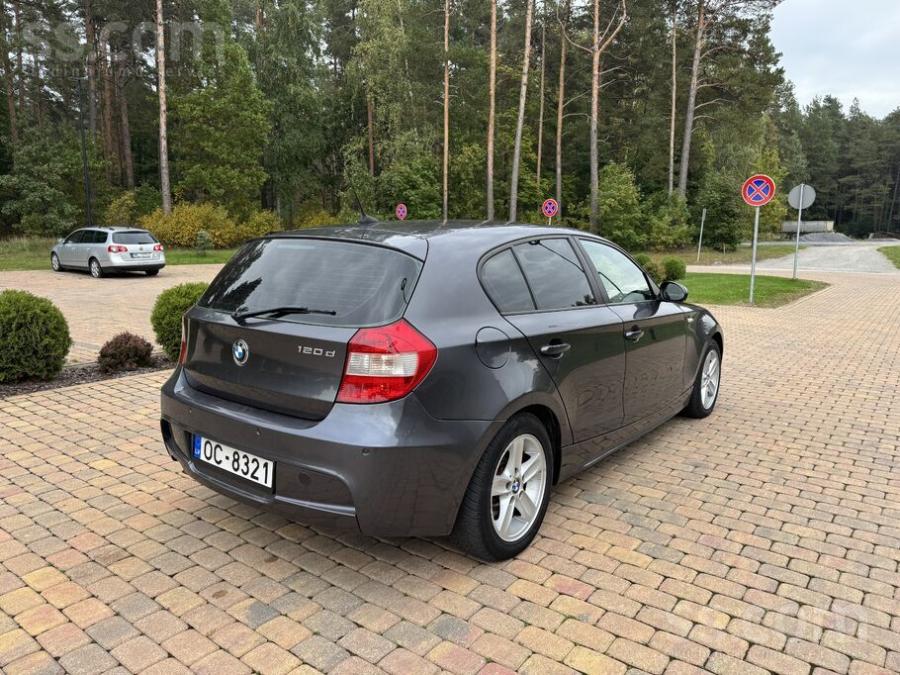 Grey BMW 120 2005 in Riga, with an engine capacity of 2.00 L and mileage of 239 thousand km for 4150 €, photo 5 on AUTOMOTO.COM.LV