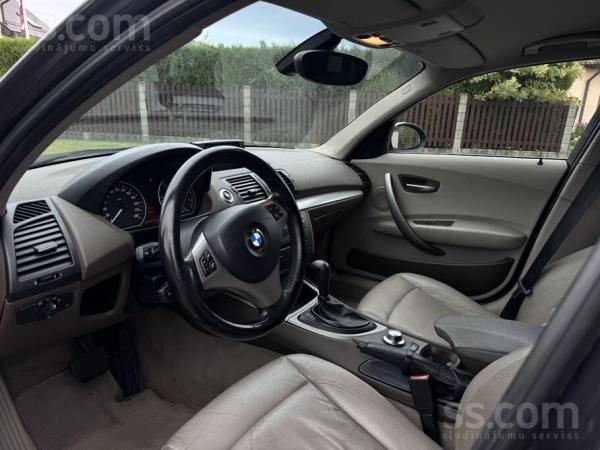 Grey BMW 120 2005 in Riga, with an engine capacity of 2.00 L and mileage of 239 thousand km for 4150 €, photo 7 on AUTOMOTO.COM.LV