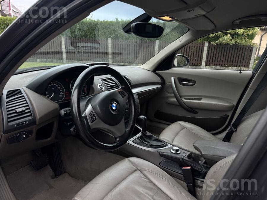 Grey BMW 120 2005 in Riga, with an engine capacity of 2.00 L and mileage of 239 thousand km for 4150 €, photo 7 on AUTOMOTO.COM.LV