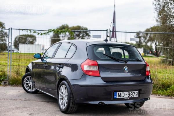 Grey BMW 120 2005 in Riga, with an engine capacity of 2.00 L and mileage of 347 thousand km for 3690 €, photo 7 on AUTOMOTO.COM.LV