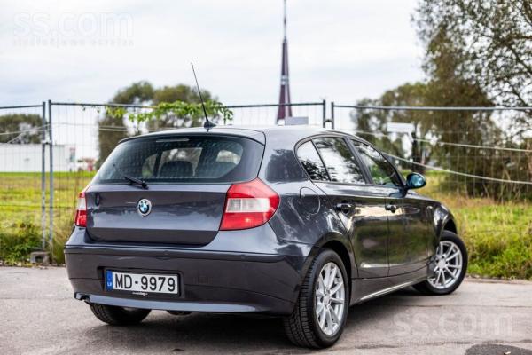 Grey BMW 120 2005 in Riga, with an engine capacity of 2.00 L and mileage of 347 thousand km for 3690 €, photo 8 on AUTOMOTO.COM.LV