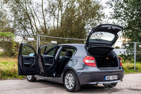Grey BMW 120 2005 in Riga, with an engine capacity of 2.00 L and mileage of 347 thousand km for 3690 €, photo 10 on AUTOMOTO.COM.LV