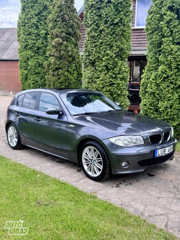 Grey BMW 120 2006 in Skuodas, with an engine capacity of 2.00 L and mileage of 379 thousand km for 3700 €, photo 6 on AUTOMOTO.COM.LV