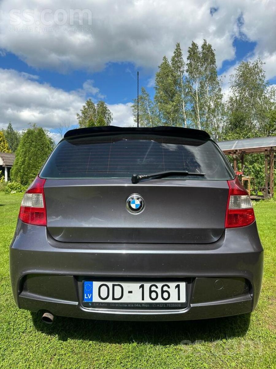 Grey BMW 120 2006 in Riga, with an engine capacity of 2.00 L and mileage of 341 thousand km for 4500 €, photo 5 on AUTOMOTO.COM.LV