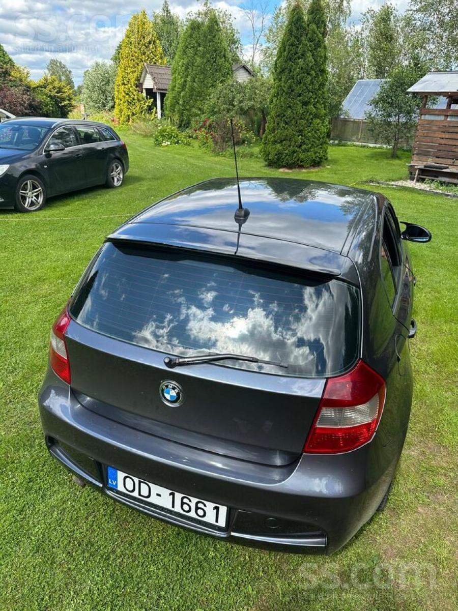 Grey BMW 120 2006 in Riga, with an engine capacity of 2.00 L and mileage of 341 thousand km for 4500 €, photo 6 on AUTOMOTO.COM.LV