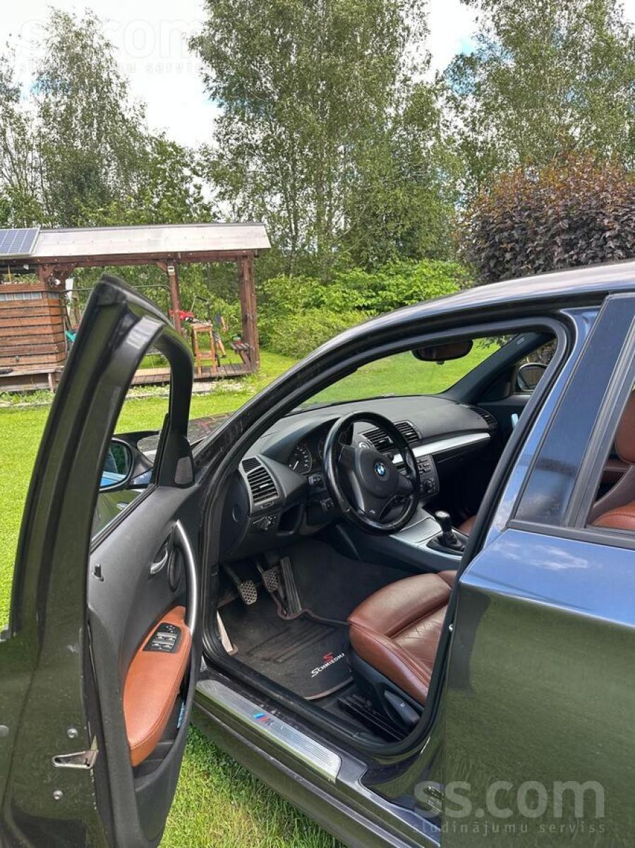 Grey BMW 120 2006 in Riga, with an engine capacity of 2.00 L and mileage of 341 thousand km for 4500 €, photo 7 on AUTOMOTO.COM.LV