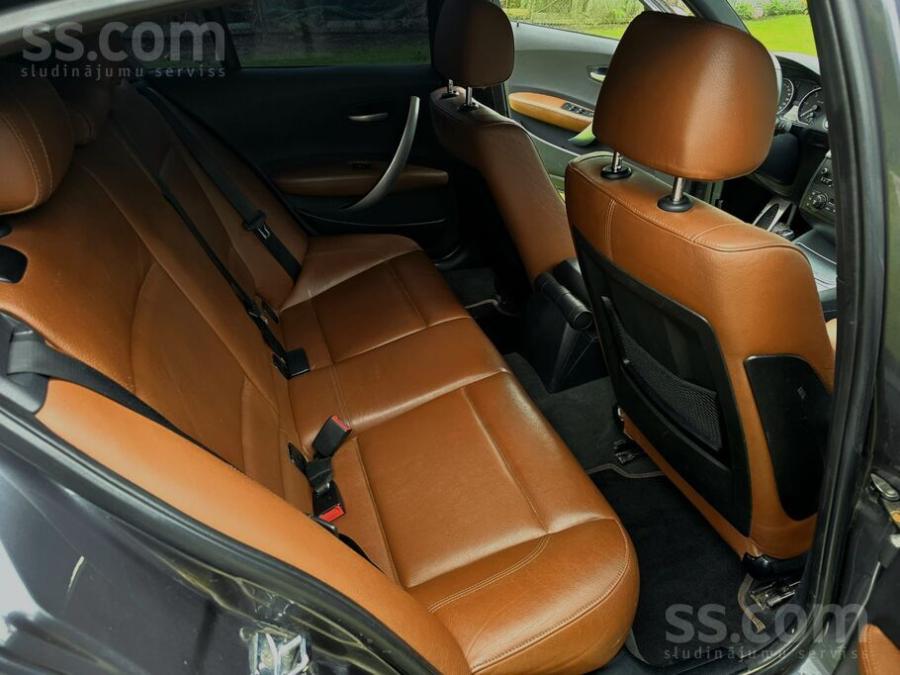 Grey BMW 120 2006 in Riga, with an engine capacity of 2.00 L and mileage of 341 thousand km for 4500 €, photo 10 on AUTOMOTO.COM.LV