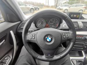 Grey BMW 120 2006 in Riga, with an engine capacity of 2.00 L and mileage of 321 thousand km for 4900 €, photo 10 on AUTOMOTO.COM.LV