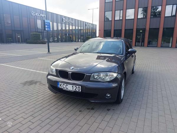 Grey BMW 120 2006 in Vilnius, with an engine capacity of 2.00 L and mileage of 350 thousand km for 2600 €, photo 2 on AUTOMOTO.COM.LV