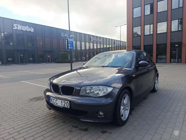 Grey BMW 120 2006 in Vilnius, with an engine capacity of 2.00 L and mileage of 350 thousand km for 2600 €, photo 10 on AUTOMOTO.COM.LV