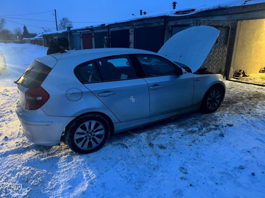 Grey BMW 120 2007 in Radviliskis, with an engine capacity of 2.00 L and mileage of 367 thousand km for 1500 €, photo 3 on AUTOMOTO.COM.LV