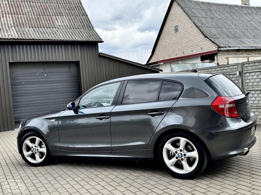 Pelēks BMW 120 2007 Kauņa, ar dzinēja tilpumu 2.00 L un nobraukumu 263 tūkst. km par 3850 €, foto 7 vietnē AUTOMOTO.COM.LV
