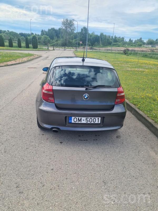 Pelēks BMW 120 2007 Ludza, ar dzinēja tilpumu 2.00 L un nobraukumu 0 tūkst. km par 4950 €, foto 5 vietnē AUTOMOTO.COM.LV