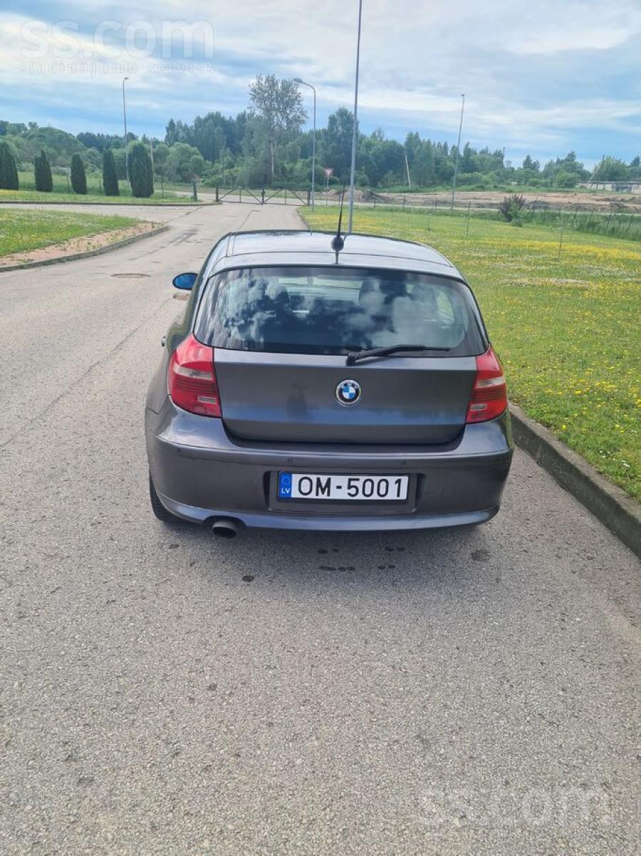 Pelēks BMW 120 2007 Ludza, ar dzinēja tilpumu 2.00 L un nobraukumu 0 tūkst. km par 4950 €, foto 6 vietnē AUTOMOTO.COM.LV