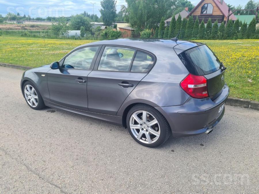 Pelēks BMW 120 2007 Ludza, ar dzinēja tilpumu 2.00 L un nobraukumu 0 tūkst. km par 4950 €, foto 7 vietnē AUTOMOTO.COM.LV
