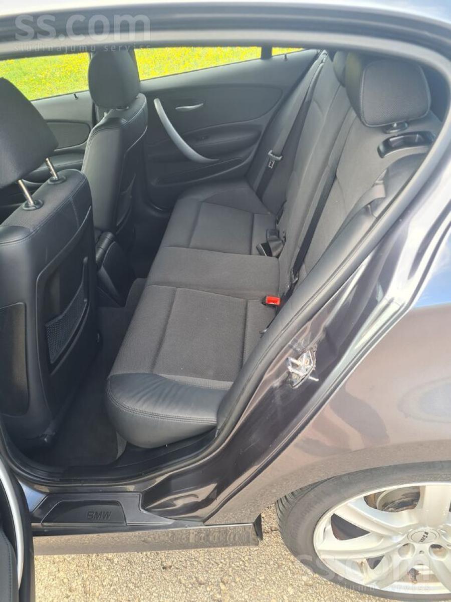Pelēks BMW 120 2007 Ludza, ar dzinēja tilpumu 2.00 L un nobraukumu 0 tūkst. km par 4950 €, foto 9 vietnē AUTOMOTO.COM.LV