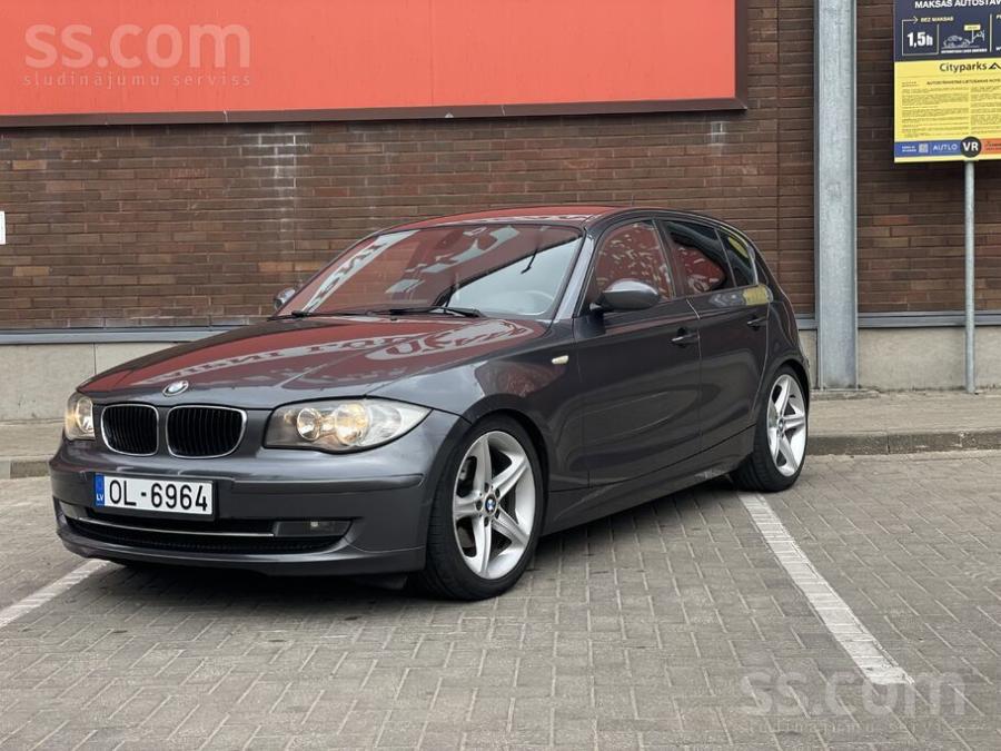 Grey BMW 120 2007 in Riga, with an engine capacity of 2.00 L and mileage of 302 thousand km for 4025 €, photo 1 on AUTOMOTO.COM.LV