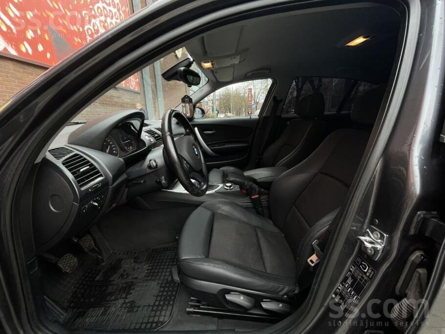 Grey BMW 120 2007 in Riga, with an engine capacity of 2.00 L and mileage of 302 thousand km for 4025 €, photo 11 on AUTOMOTO.COM.LV