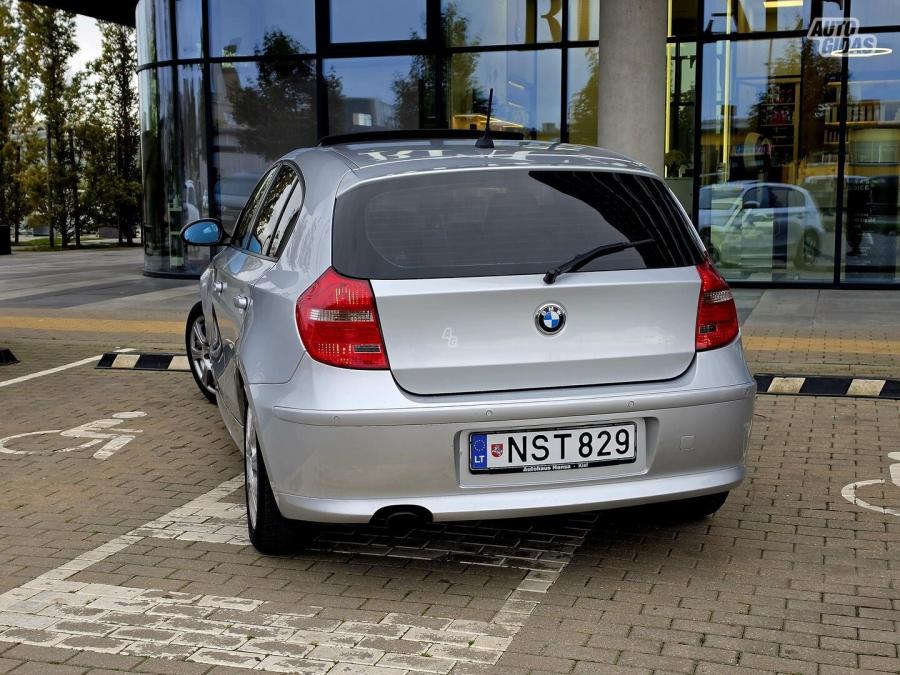 Grey BMW 120 2007 in Kaunas, with an engine capacity of 2.00 L and mileage of 282 thousand km for 4150 €, photo 9 on AUTOMOTO.COM.LV