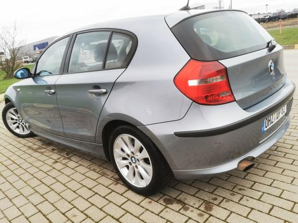 Grey BMW 120 2008 in Klaipeda, with an engine capacity of 2.00 L and mileage of 221 thousand km for 3590 €, photo 4 on AUTOMOTO.COM.LV