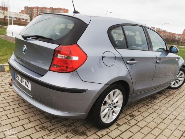 Grey BMW 120 2008 in Klaipeda, with an engine capacity of 2.00 L and mileage of 221 thousand km for 3590 €, photo 6 on AUTOMOTO.COM.LV