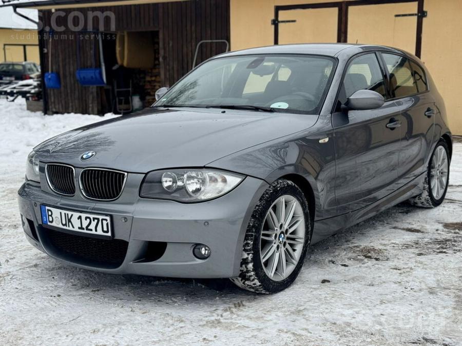 Grey BMW 120 2008 in Riga, with an engine capacity of 2.00 L and mileage of 235 thousand km for 5950 €, photo 8 on AUTOMOTO.COM.LV