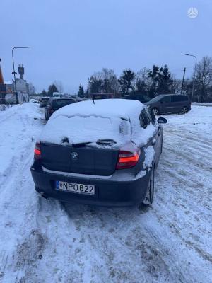 Grey BMW 120 2008 in Kaunas, with an engine capacity of 2.00 L and mileage of 252 thousand km for 2850 €, photo 5 on AUTOMOTO.COM.LV