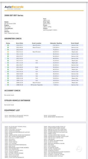 Grey BMW 120 2008 in Kaunas, with an engine capacity of 2.00 L and mileage of 252 thousand km for 2850 €, photo 10 on AUTOMOTO.COM.LV