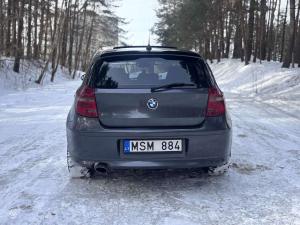 Grey BMW 120 2008 in Vilnius, with an engine capacity of 2.00 L and mileage of 360 thousand km for 3999 €, photo 5 on AUTOMOTO.COM.LV