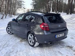 Grey BMW 120 2008 in Vilnius, with an engine capacity of 2.00 L and mileage of 360 thousand km for 3999 €, photo 7 on AUTOMOTO.COM.LV