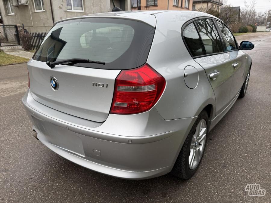 Grey BMW 120 2008 in Kaunas, with an engine capacity of 2.00 L and mileage of 120 thousand km for 3100 €, photo 3 on AUTOMOTO.COM.LV