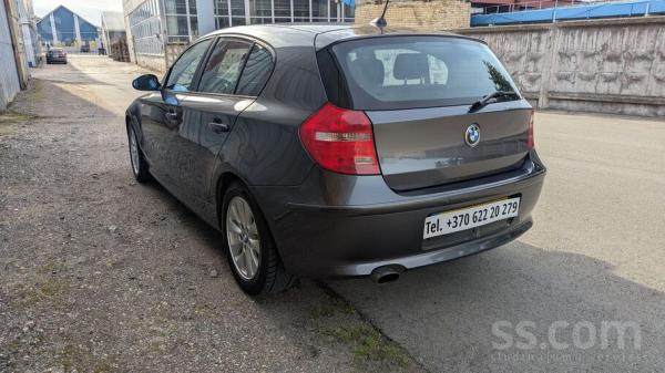 Grey BMW 120 2008 in Kaunas, with an engine capacity of 2.00 L and mileage of 255 thousand km for 3700 €, photo 4 on AUTOMOTO.COM.LV