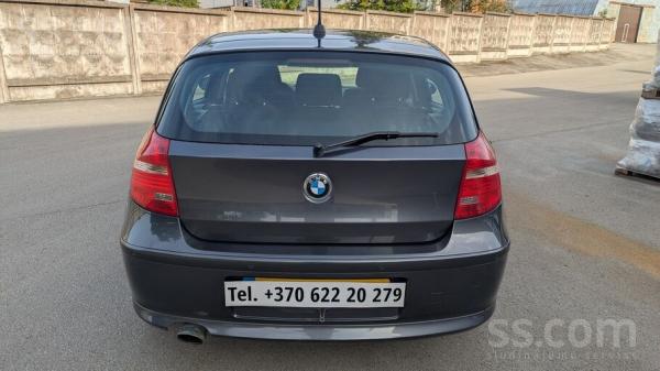 Grey BMW 120 2008 in Kaunas, with an engine capacity of 2.00 L and mileage of 255 thousand km for 3700 €, photo 6 on AUTOMOTO.COM.LV