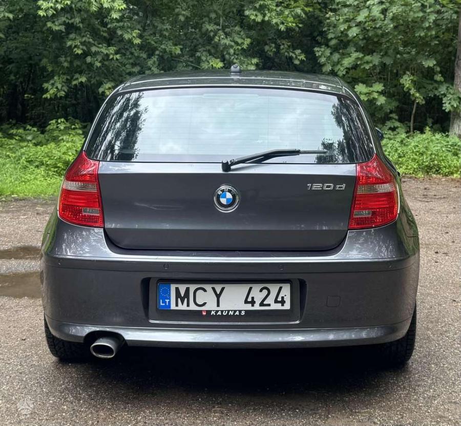 Pelēks BMW 120 2008 Kauņa, ar dzinēja tilpumu 2.00 L un nobraukumu 278 tūkst. km par 4500 €, foto 7 vietnē AUTOMOTO.COM.LV