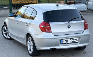 Grey BMW 120 2008 in Radviliskis, with an engine capacity of 2.00 L and mileage of 264 thousand km for 3950 €, photo 9 on AUTOMOTO.COM.LV