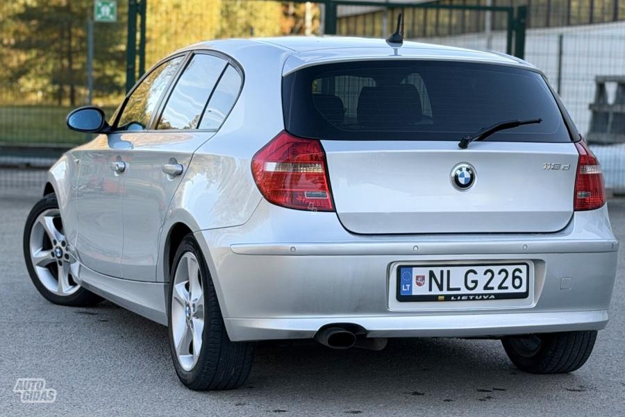 Grey BMW 120 2008 in Radviliskis, with an engine capacity of 2.00 L and mileage of 264 thousand km for 3950 €, photo 11 on AUTOMOTO.COM.LV