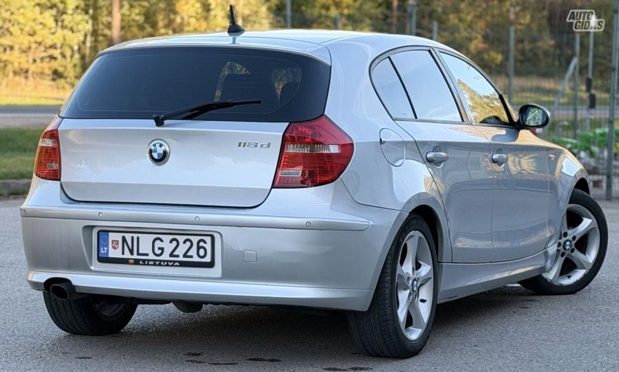 Grey BMW 120 2008 in Radviliskis, with an engine capacity of 2.00 L and mileage of 264 thousand km for 3950 €, photo 12 on AUTOMOTO.COM.LV