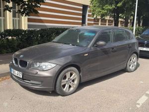 Grey BMW 120 2009 in Vilnius, with an engine capacity of 2.00 L and mileage of 180 thousand km for 850 €, photo 3 on AUTOMOTO.COM.LV