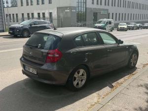 Grey BMW 120 2009 in Vilnius, with an engine capacity of 2.00 L and mileage of 180 thousand km for 850 €, photo 4 on AUTOMOTO.COM.LV