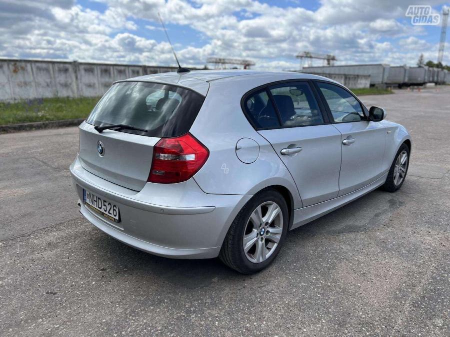 Grey BMW 120 2009 in Siauliai, with an engine capacity of 2.00 L and mileage of 141 thousand km for 1450 €, photo 6 on AUTOMOTO.COM.LV
