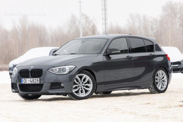 Grey BMW 120 2012 in Jelgava, with an engine capacity of 2.00 L and mileage of 278 thousand km for 9950 €, photo 3 on AUTOMOTO.COM.LV