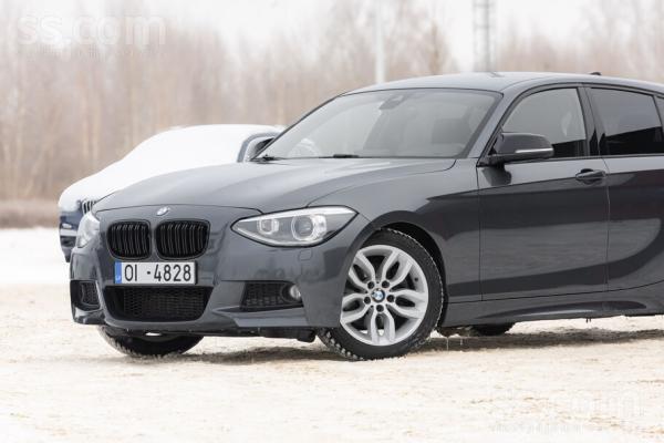 Grey BMW 120 2012 in Jelgava, with an engine capacity of 2.00 L and mileage of 278 thousand km for 9950 €, photo 4 on AUTOMOTO.COM.LV