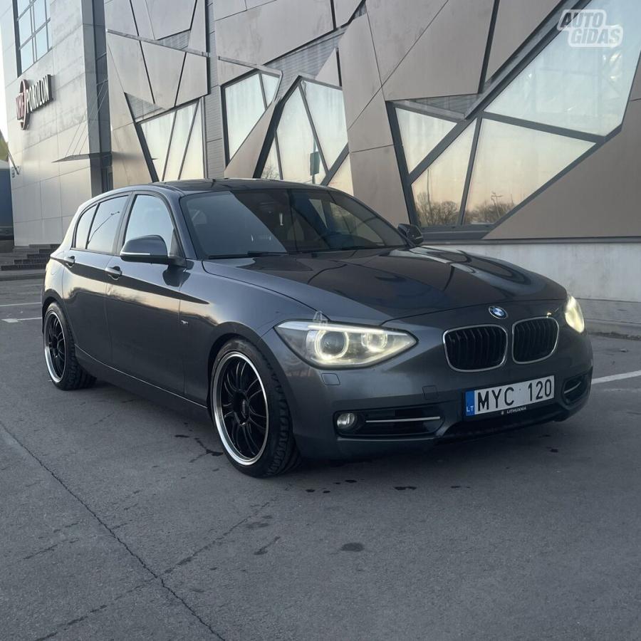 Pelēks BMW 120 2012 Šauļi, ar dzinēja tilpumu 2.00 L un nobraukumu 320 tūkst. km par 7199 €, foto 2 vietnē AUTOMOTO.COM.LV