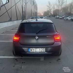 Pelēks BMW 120 2012 Šauļi, ar dzinēja tilpumu 2.00 L un nobraukumu 320 tūkst. km par 7199 €, foto 5 vietnē AUTOMOTO.COM.LV