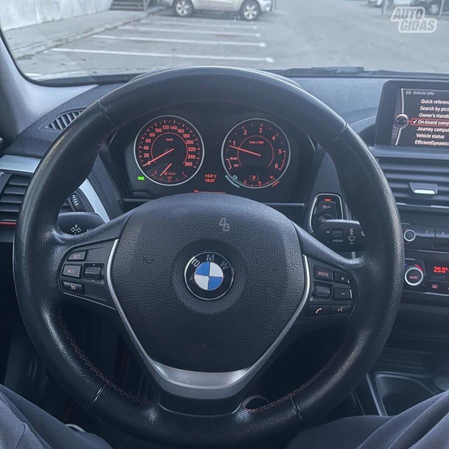 Pelēks BMW 120 2012 Šauļi, ar dzinēja tilpumu 2.00 L un nobraukumu 320 tūkst. km par 7199 €, foto 16 vietnē AUTOMOTO.COM.LV