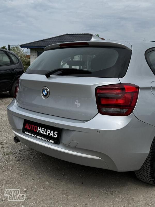 Grey BMW 120 2012 in Klaipeda, with an engine capacity of 2.00 L and mileage of 241 thousand km for 6999 €, photo 7 on AUTOMOTO.COM.LV